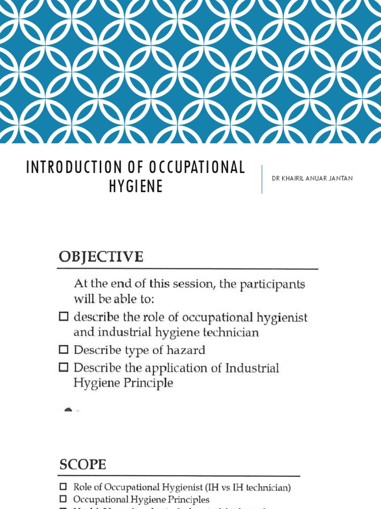 2.introduction of Occupational Hygiene | PDF