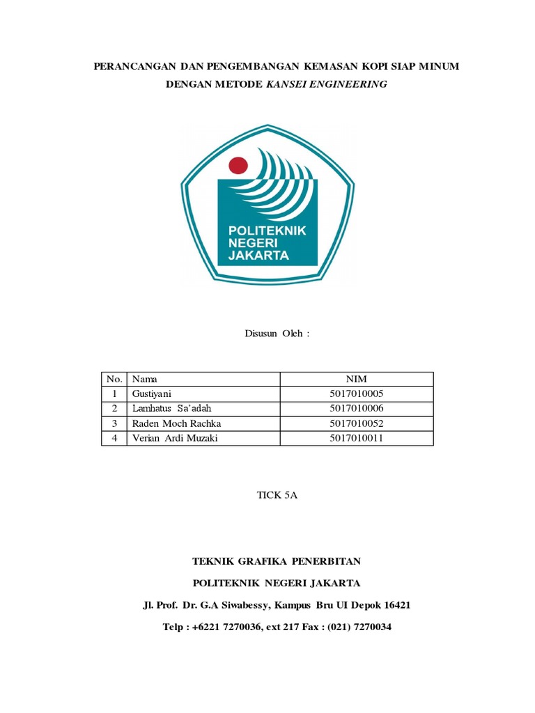 Laporan Kansei | PDF