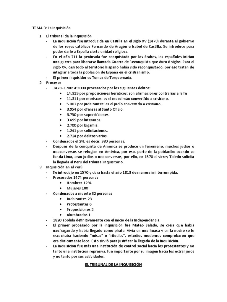 La Inquisicion | PDF | Inquisición | Inquisición española