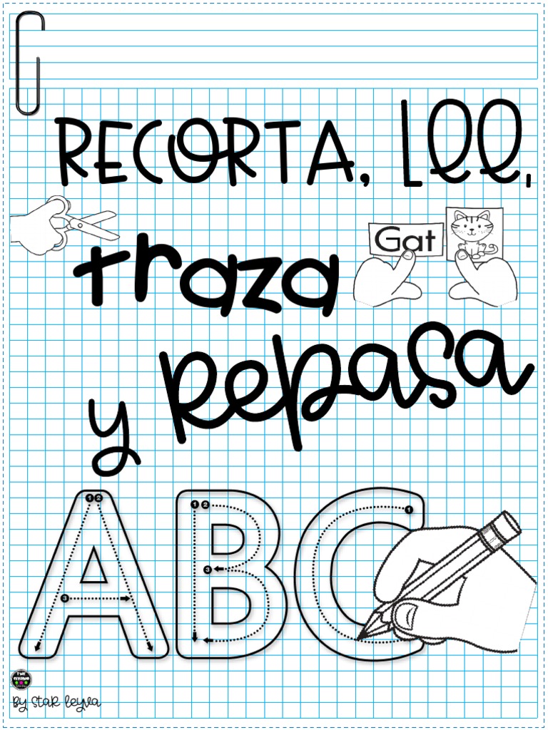 ?84.-Recorta Lee Traza y Repasa | PDF | Naturaleza