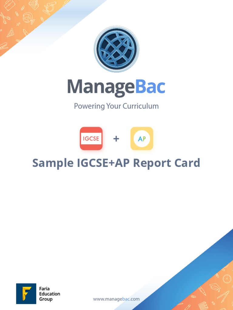 Sample IGCSE Report CardsV2 | PDF | Drawing | Science