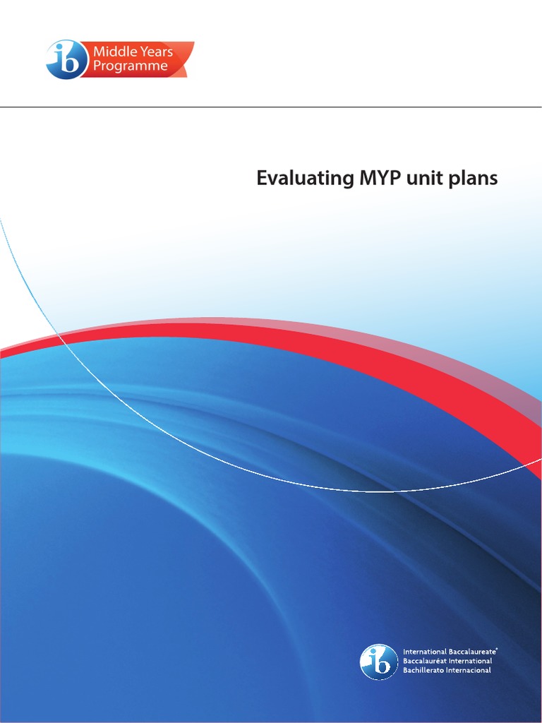Evaluating MYP Unit Plans | PDF | Educational Assessment | Inquiry ...