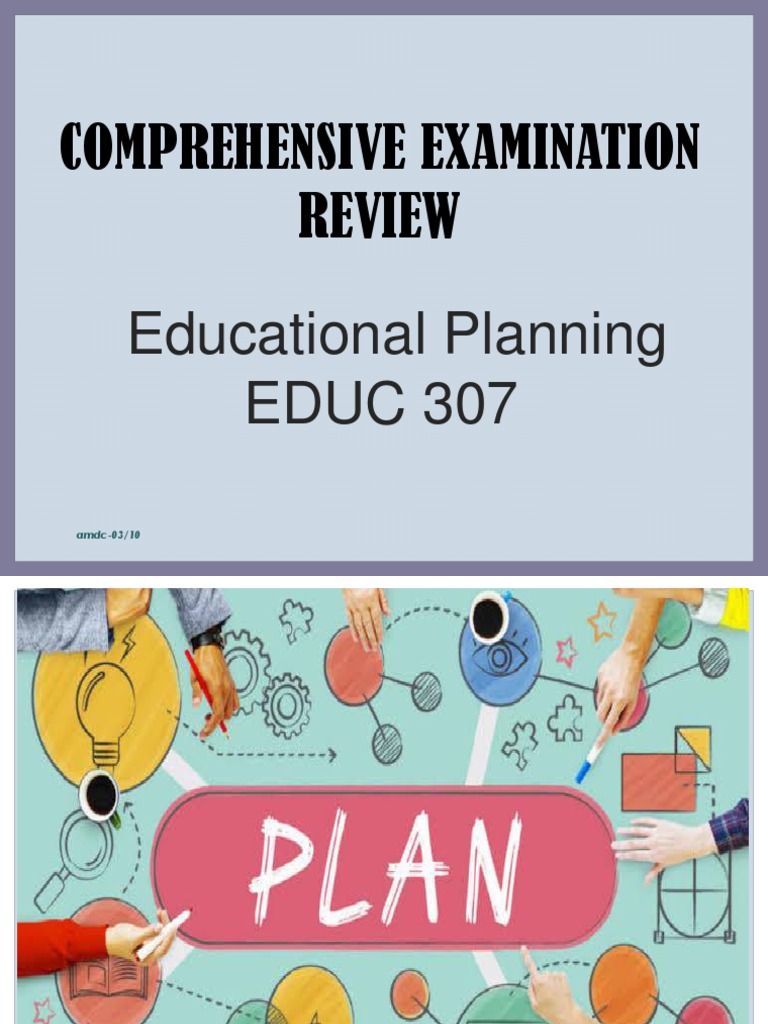 Compre Review - Educ Planning | PDF | Strategic Planning | Swot Analysis