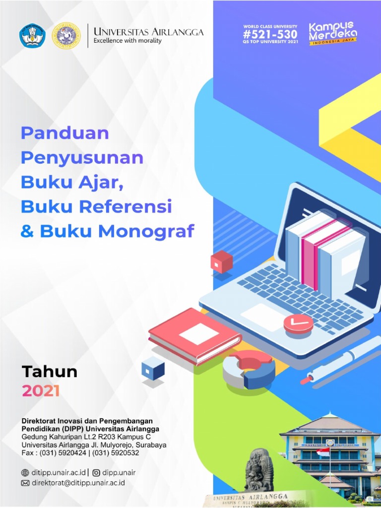 Panduan Penyusunan Buku Ajar, Buku Referensi & Buku Monograf DIPP 2021 | PDF