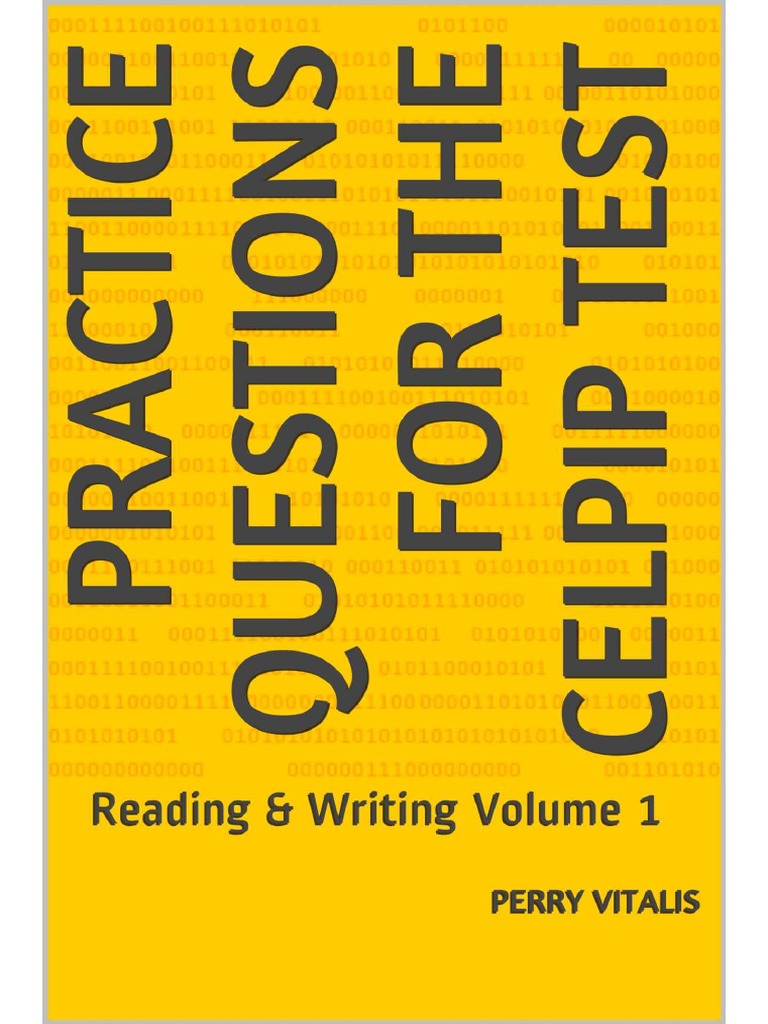 Practice Questions For The CELPIP - Perry Vitalis | PDF | University ...