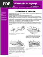 Types of Incision | PDF | Abdomen | Surgery