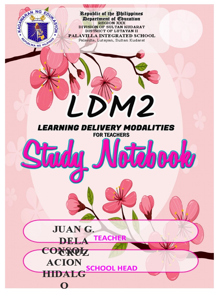 Study Notebook Template | PDF