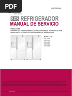 Manual Servicio Nevera GE | PDF | Refrigerador | Diodo emisor de luz