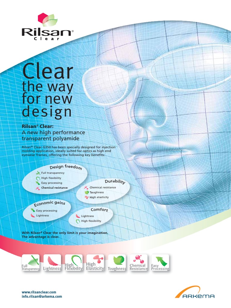 Technical Data Sheet - Rilsanclear - G350 (Polyamide PA 12) | PDF ...