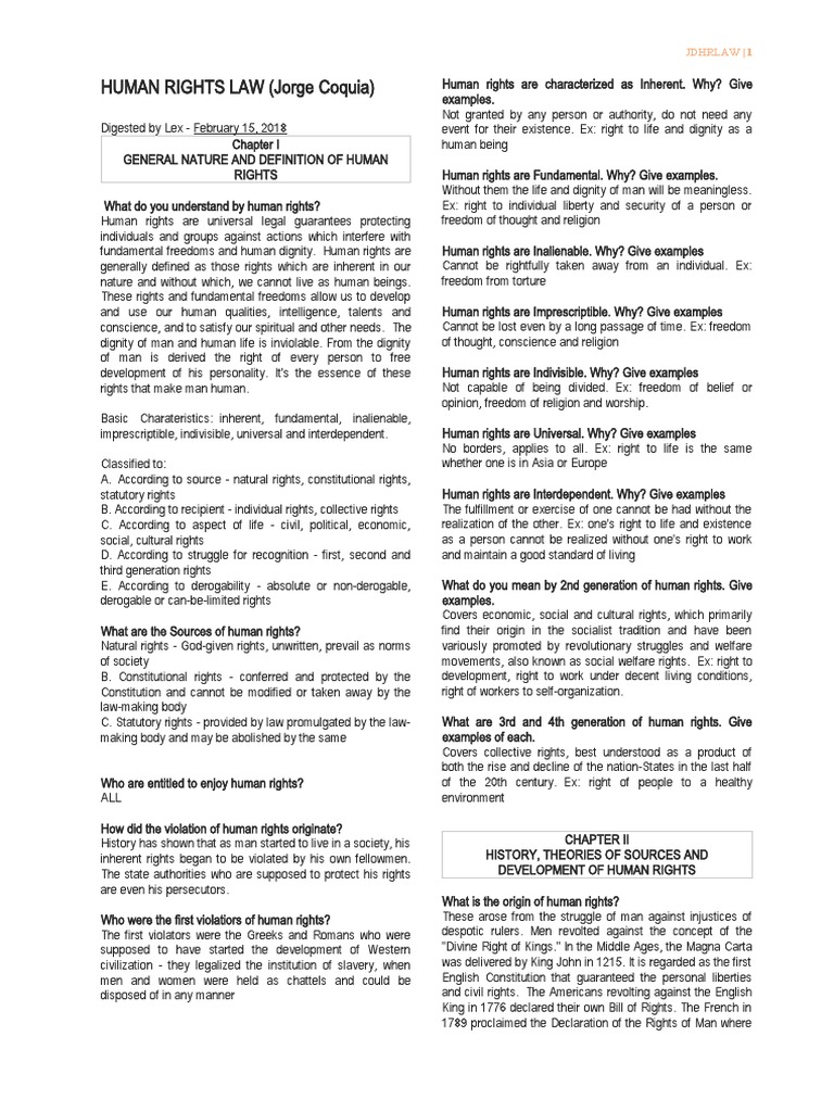 PRINT Human Rights | Download Free PDF | Human Rights | Rights