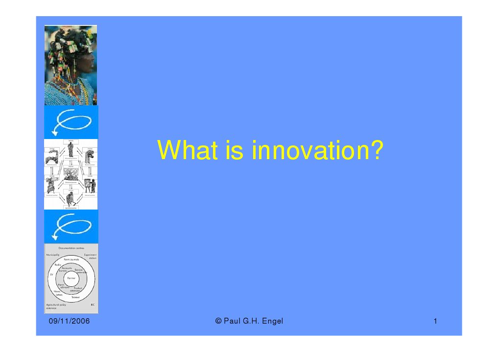 What Is Innovation | PDF | Self-Improvement