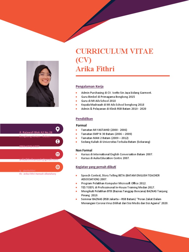 CV Arika | PDF