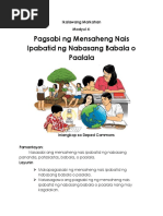 Tara, Basa Enhanced Workbook for Learners (Final Draft) | PDF