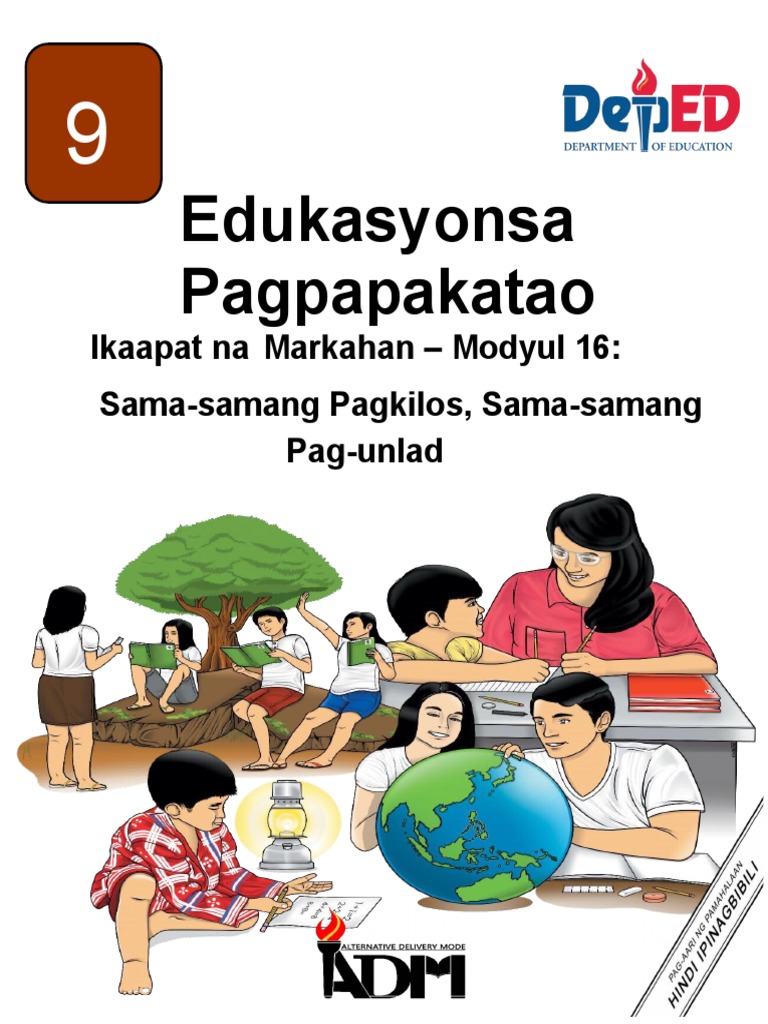 Esp9 q1 m16 Sama-Samangpagkilossama-Samangpag-Unlad V3-Autosaved | PDF