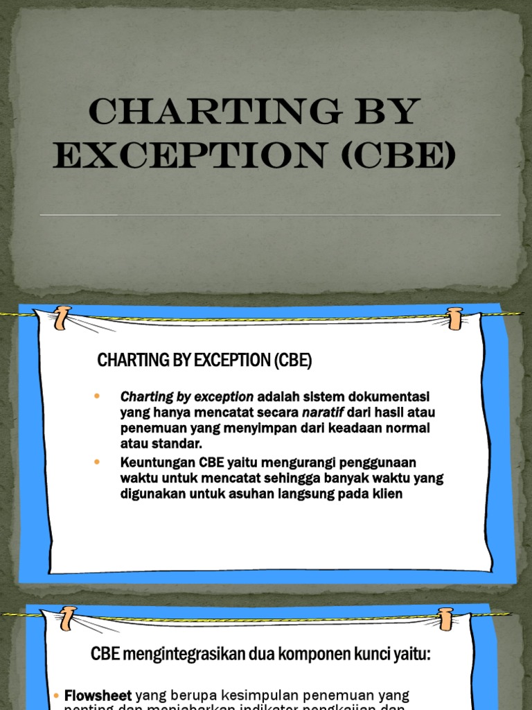 Charting by Exception (Cbe) | PDF