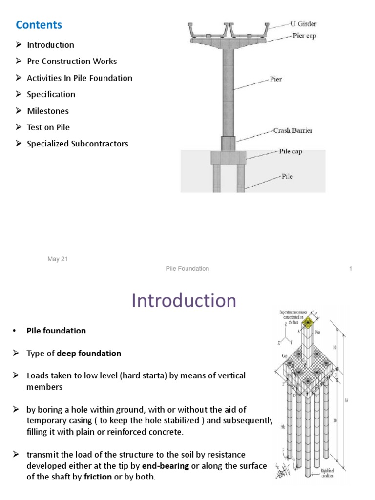 Piling and Sub-Structure | Download Free PDF | Deep Foundation | Geotechnical Engineering