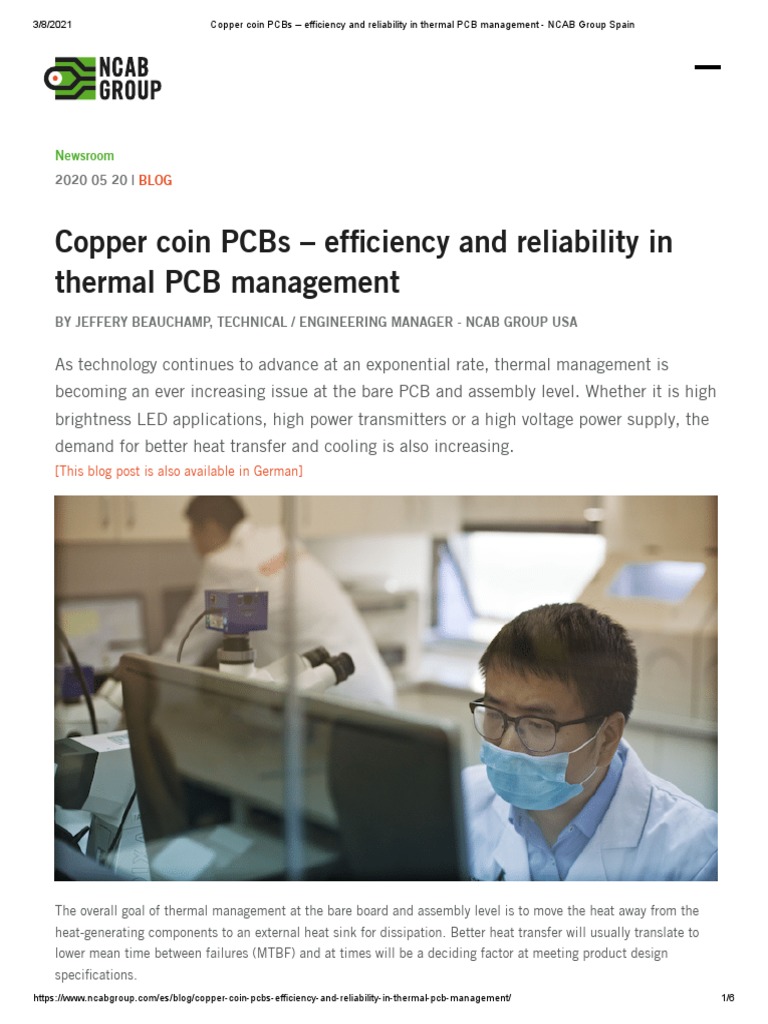 Copper Coin PCBs - Efficiency and Reliability in Thermal PCB Management ...