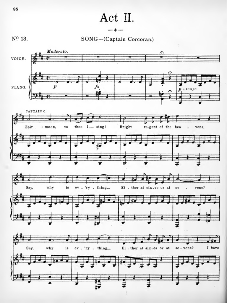 Fair Moon | PDF | Musical Forms | Elements Of Music