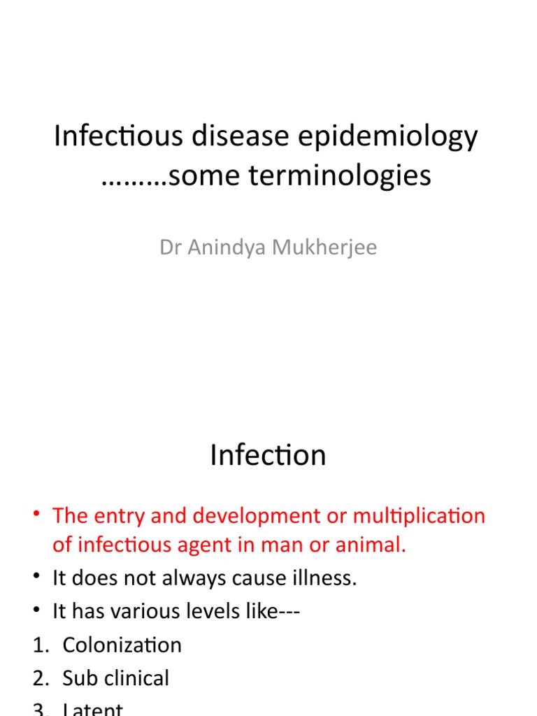 Infectious Disease Epidemiology | PDF | Infection | Transmission (Medicine)