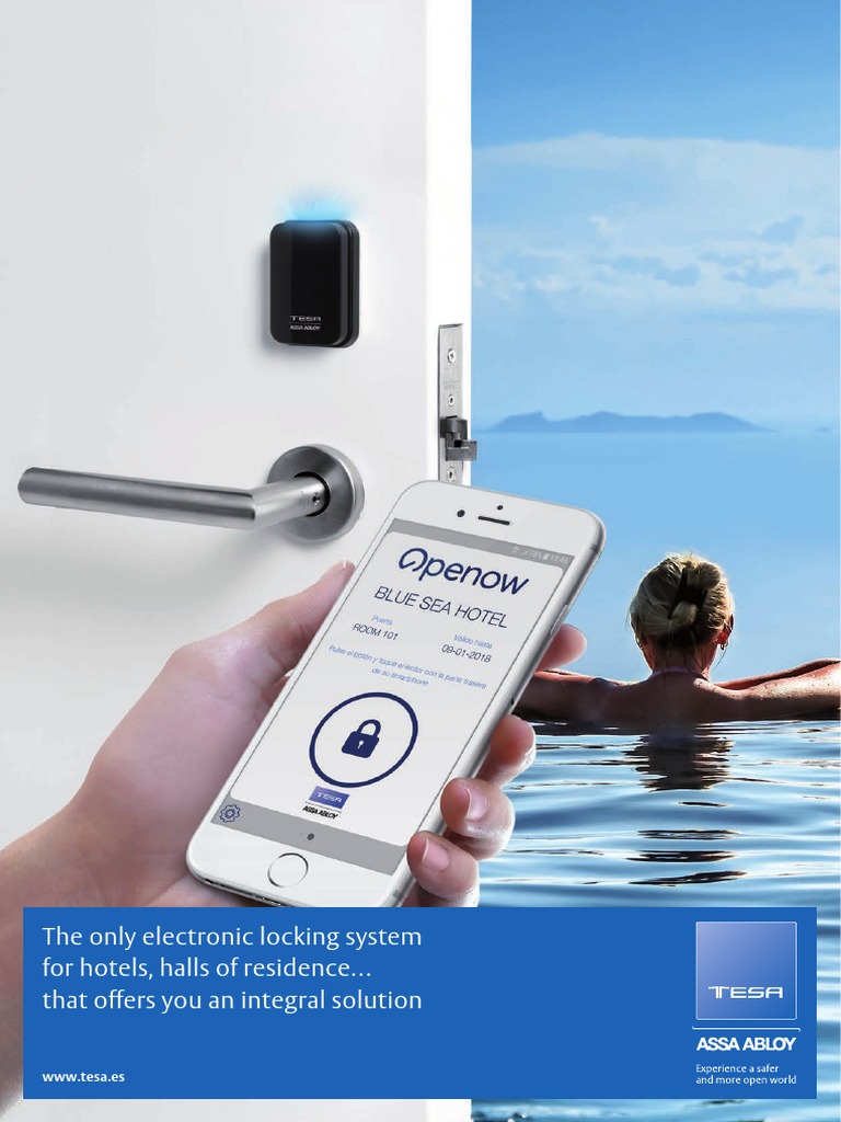 Tesa Hotel Catalogue en | PDF | Access Control | Radio Frequency ...