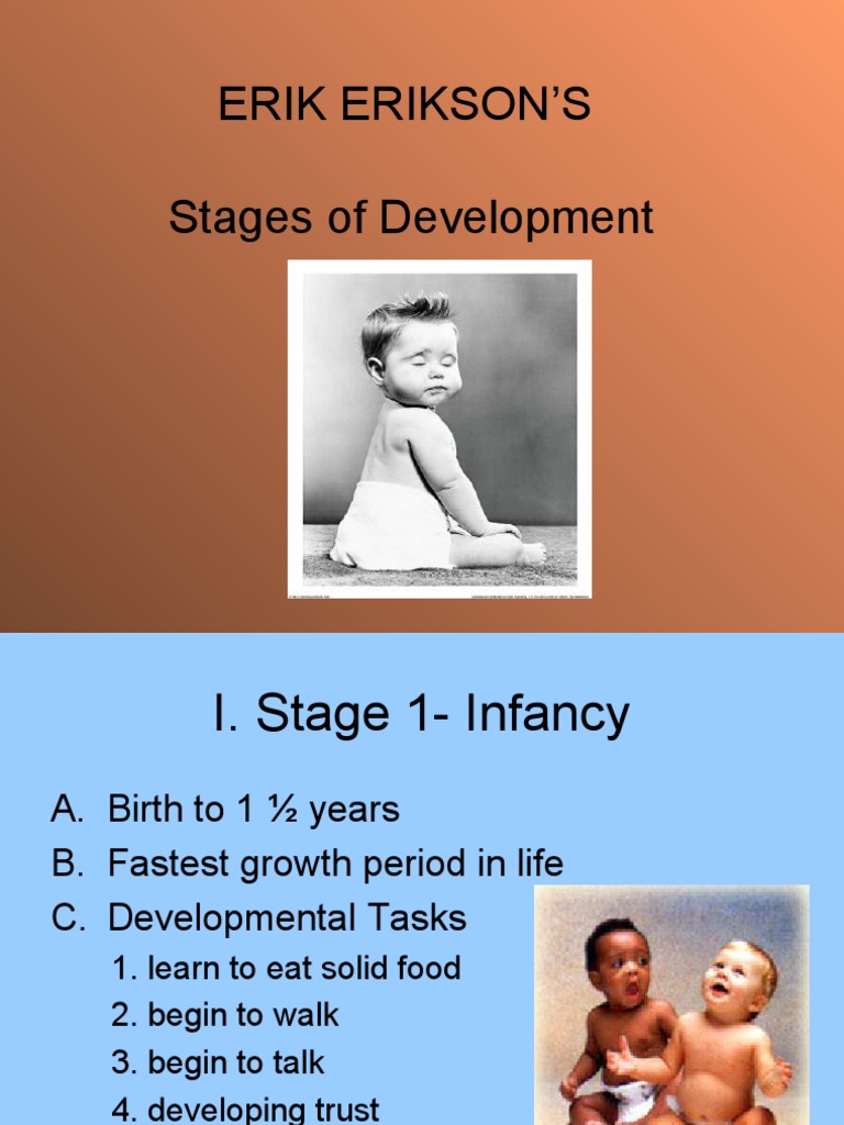 Erik Erikson's Eight Stages of Psychosocial Development: A Summary of ...