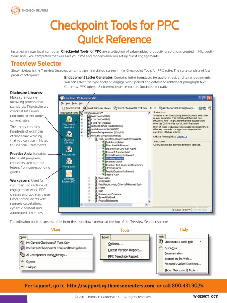 Checkpoint Tools For PPC: Quick Reference | PDF | Microsoft Excel | Computer Science
