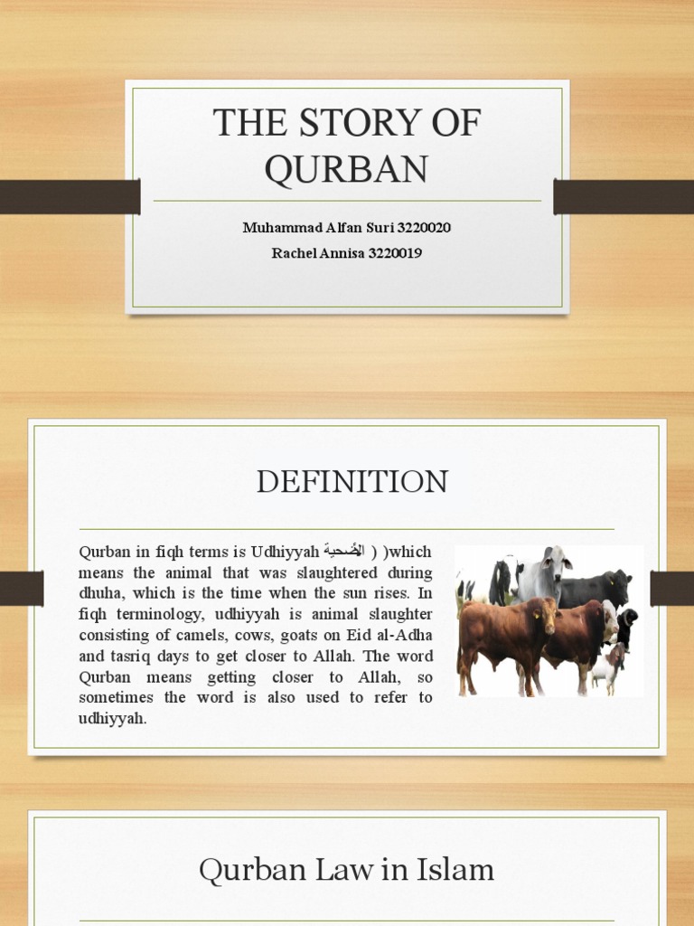 The Story of Qurban Group 1 | PDF | Islamic Branches | Abrahamic Religions