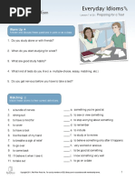 ESL Making A Grocery List Handout 1 | PDF | Breads | Cereals