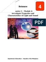 Detailed Lesson Plan About Light | PDF | Reflection (Physics) | Waves