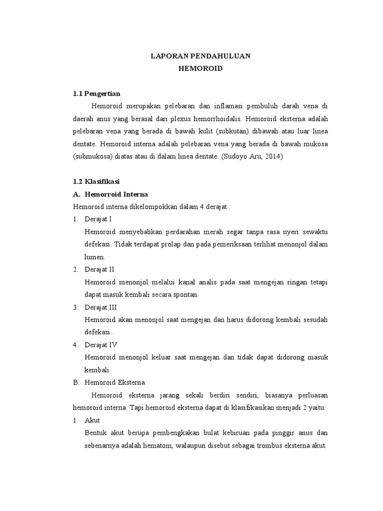 Panduan Lengkap Hemoroid: Gejala & Penanganan | PDF | Sains & Matematika
