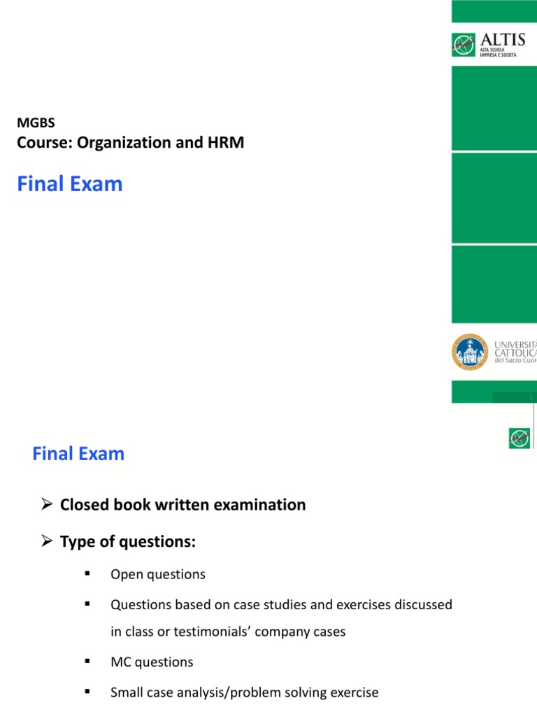 Final Exam 2021 - Recap | Download Free PDF | Motivation | Motivational