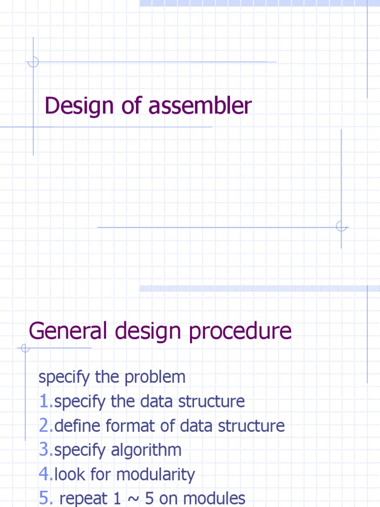 Design of Assembler | PDF