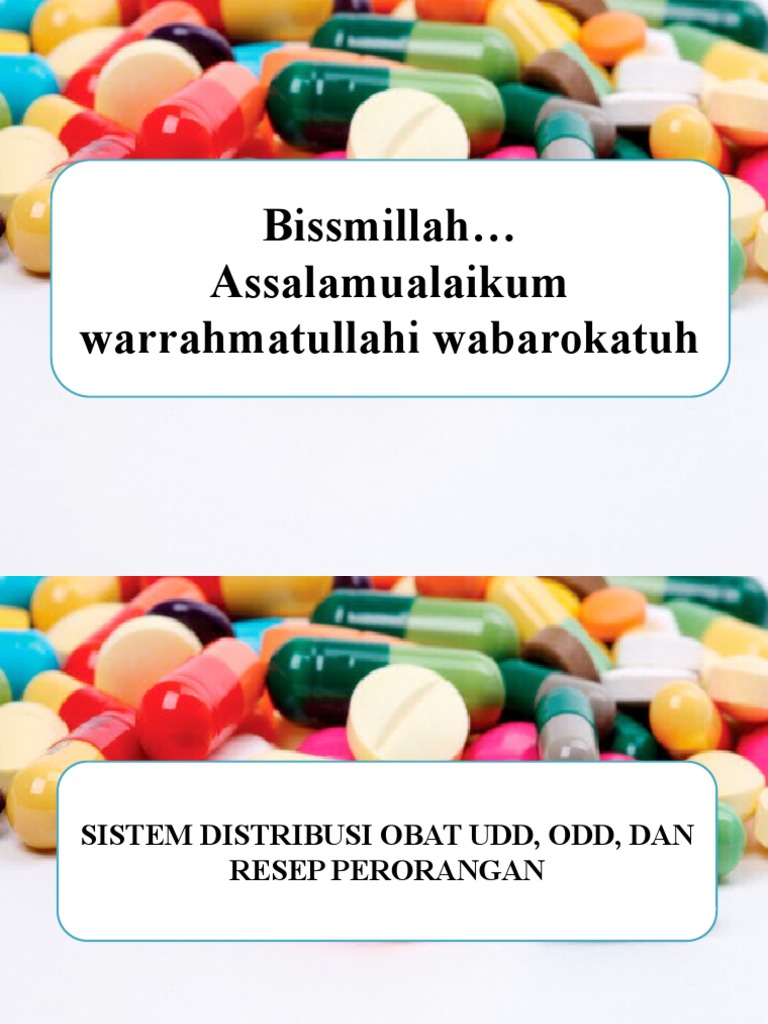 Distribusi Obat Udd Odd Dan Resep Perorangan | PDF | Pengembangan Diri ...