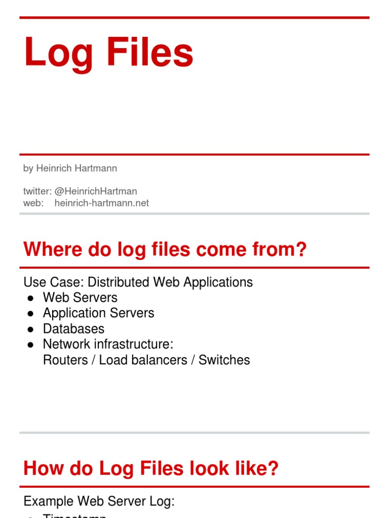 Log File Analysis | PDF | Web Server | Internet & Web