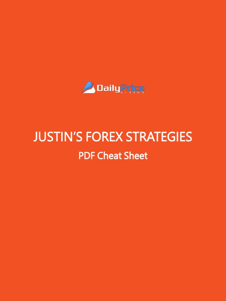 Strategies Cheat Sheet Justin Bennett | PDF | Financial Markets ...