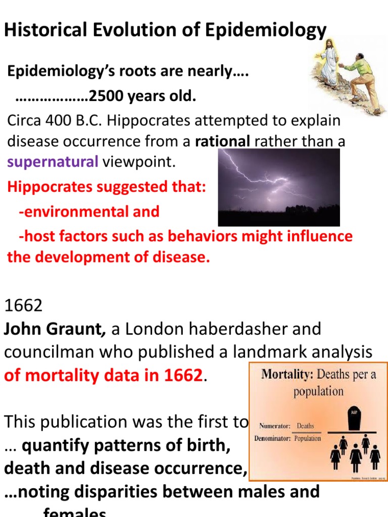 Historical Evolution of Epidemiology | PDF | Epidemiology | Public Health