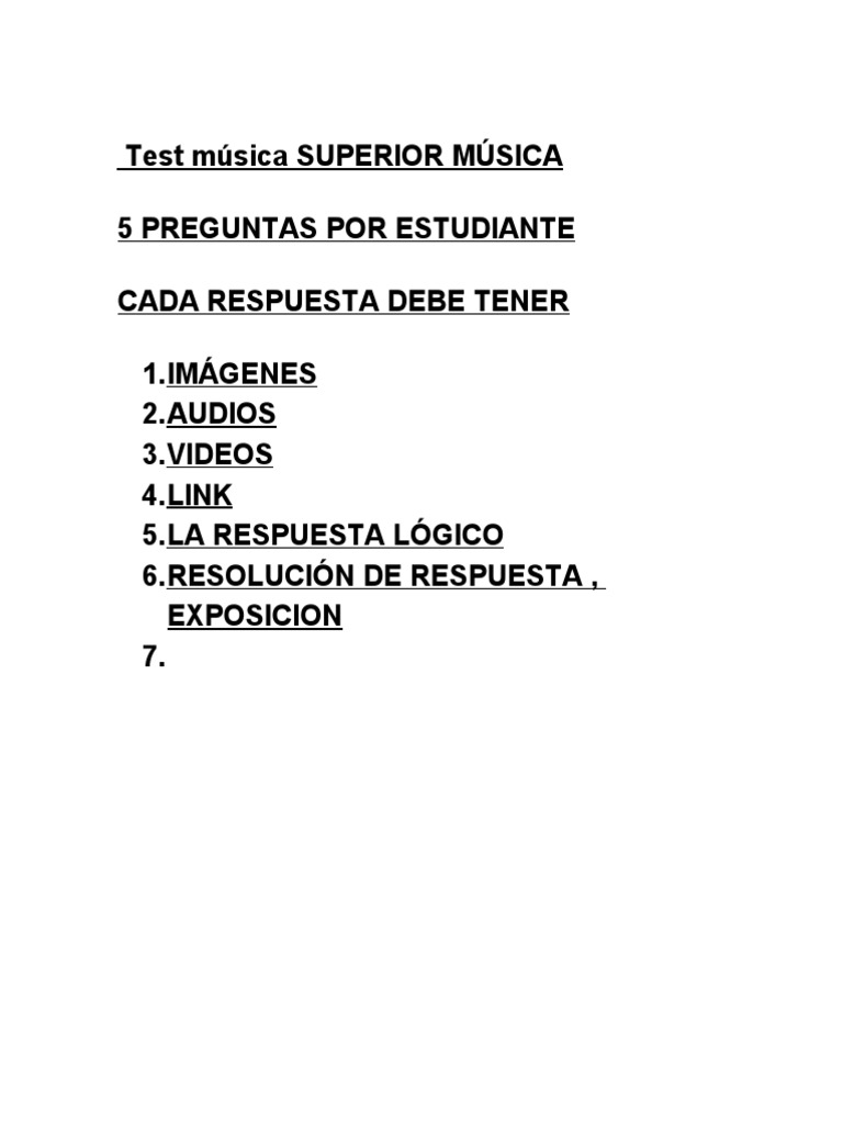 Test de Música con Preguntas y Respuestas Interactivas | PDF | Paul Mc ...