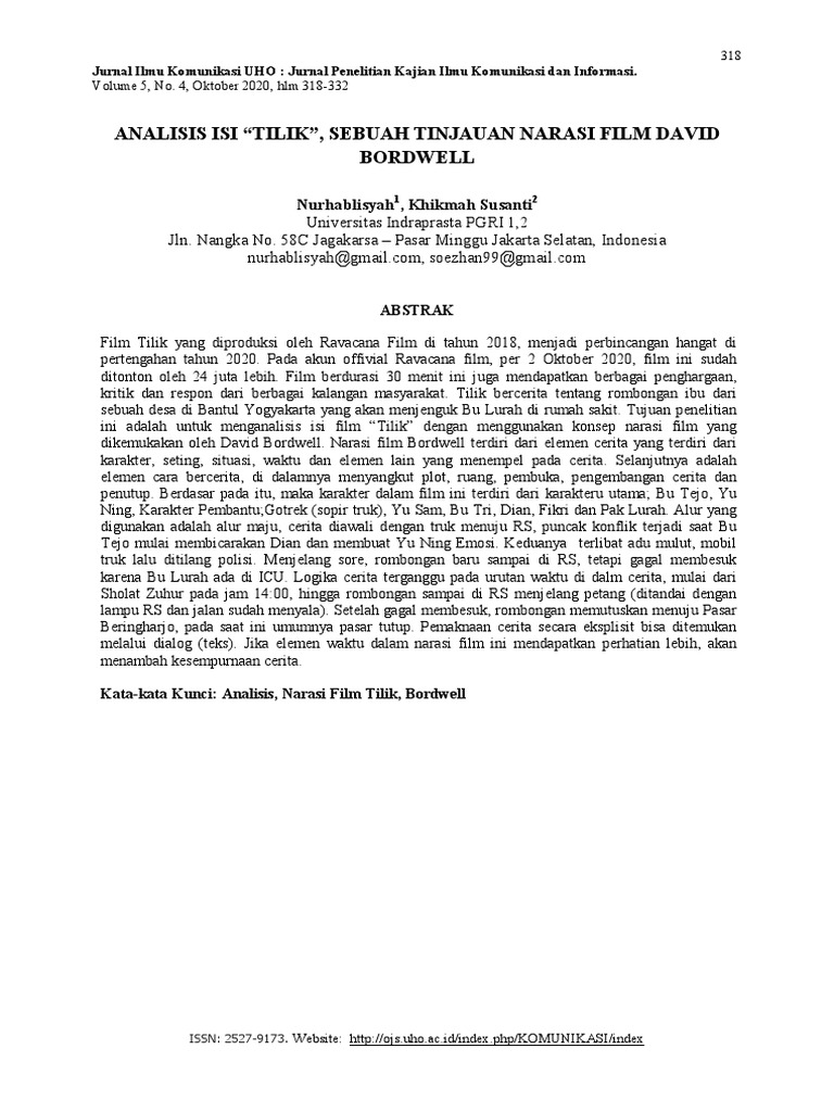 Tilik | PDF | Ilmu Sosial