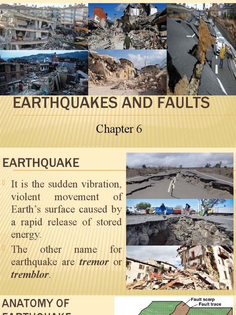 Earthquakes and Faults | PDF | Fault (Geology) | Earthquakes