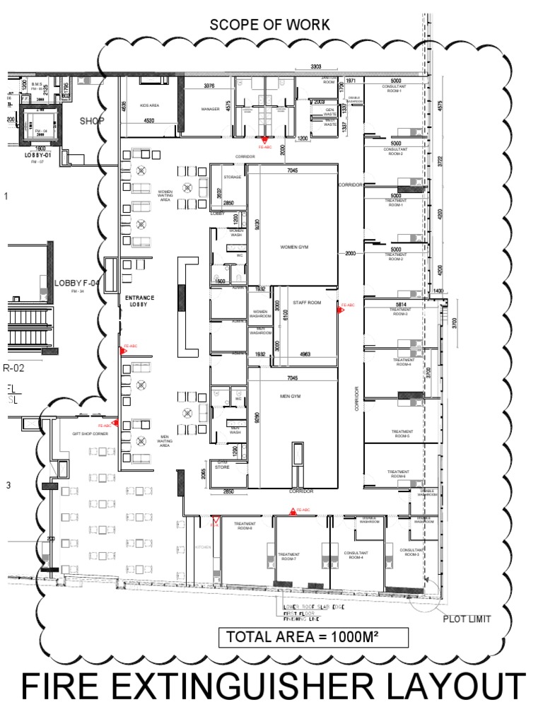 FF - Fire Extinguisher Layout | PDF