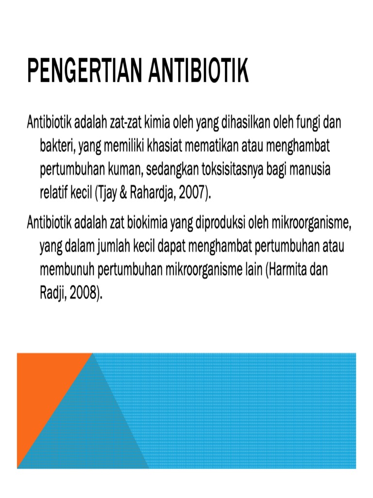 Sifat dan Klasifikasi Antibiotik | PDF