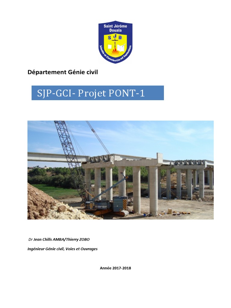 Cours Pont SJD | PDF | Pont | Entrepreneur principal