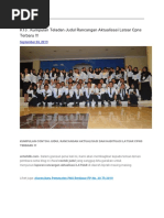 Teknik Tapisan APKL LATSAR (H2A1) | PDF