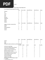 Bach Flower Remedy Questionnaire | PDF | Fear | Bach Flower Remedies