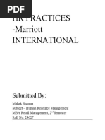The Marriott - Training Methods | PDF | Leadership | Occupational ...