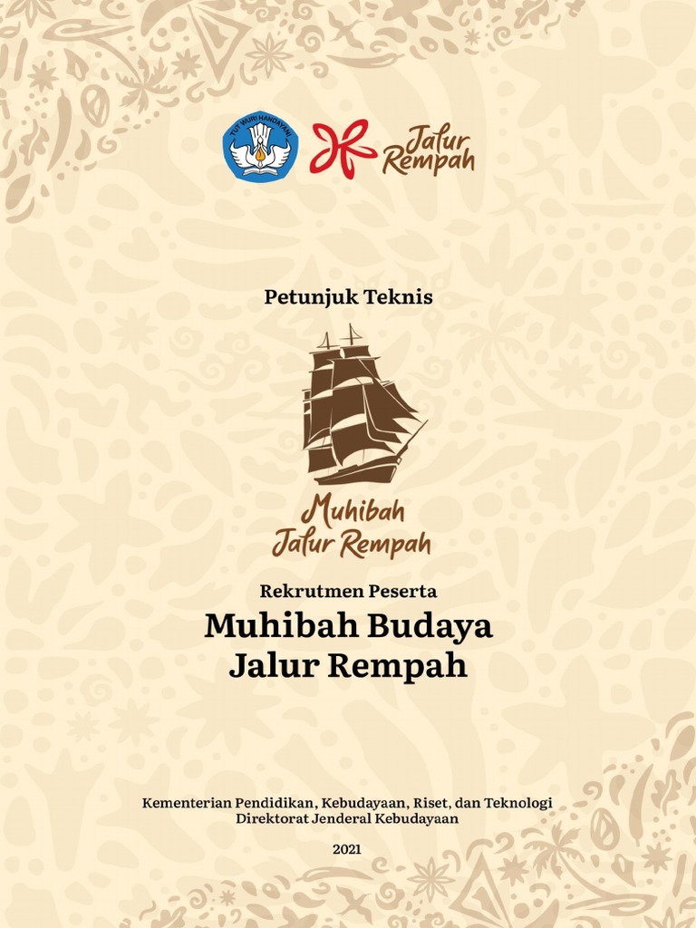 Juknis Rekrutmen Peserta Muhibah Budaya Jalur Rempah | PDF | Ilmu ...