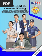 Creative Writing Melcs | PDF | Poetry | Learning