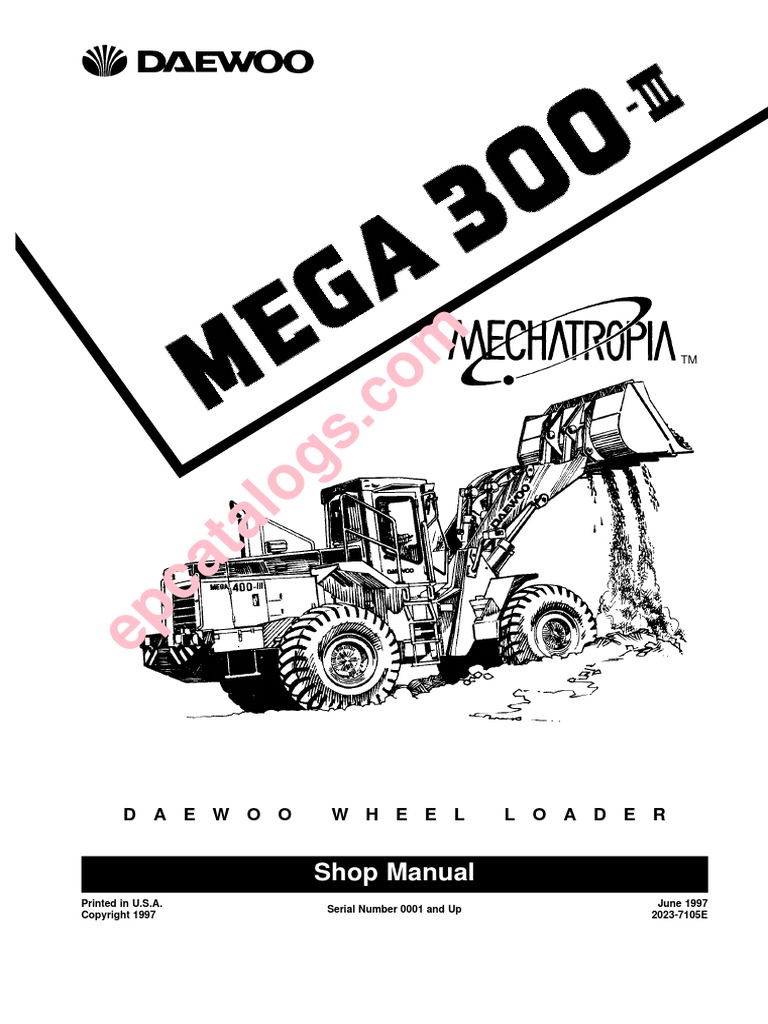 M300-Iii Shop Manual | PDF