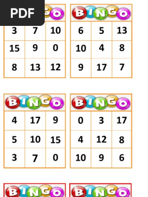 Bingo de números del 1 al 100 | PDF - verloop.io