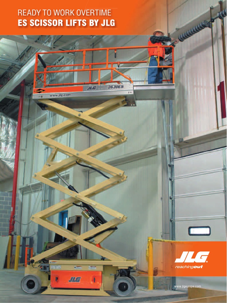 ES Series Scissor Lifts Brochure en | PDF | Elevator | Electric Motor